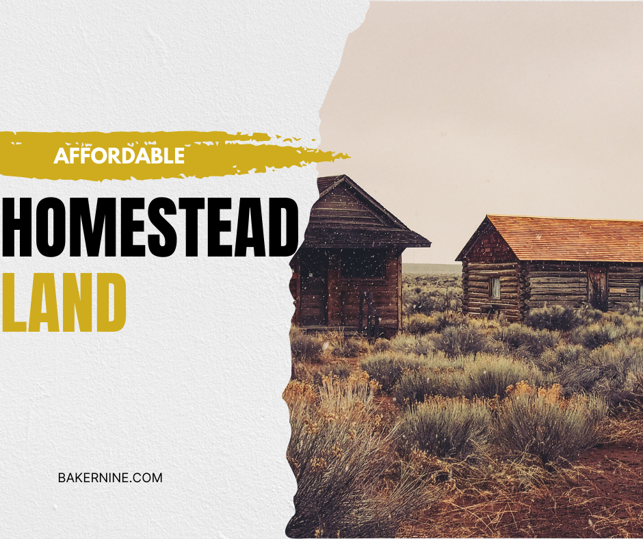 Finding Affordable Homestead Land to Start Your Homestead - Baker9
